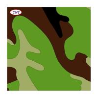 China Waterproof Oxford Fabric Camouflage Printing PU Fabric For Bag With Customized Size for sale