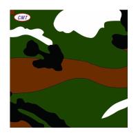China Waterproof Oxford Fabric Camouflage Printing PU Fabric For Bag With Customized Size for sale
