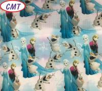China Popular 210D Waterproof Frozen Printed Polyester Oxford Fabric for School Bag for sale