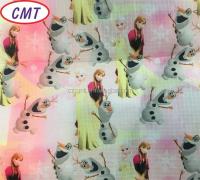 China Popular 210D Waterproof Frozen Printed Polyester Oxford Fabric for School Bag for sale