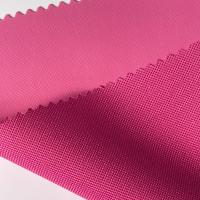 China 600D Oxford Woven DTY Plain Waterproof PVC Coated Polyester Bag Fabric 58-64 inch Width for sale