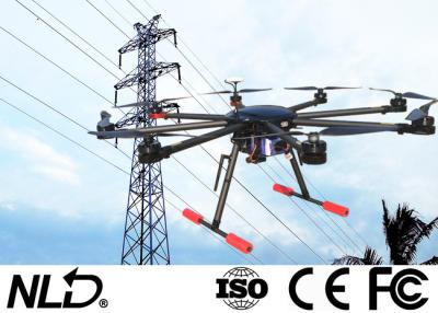 China Empty Weight 4kg Powerline Inspection Drone For Overhead Line Construction for sale