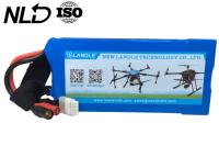 China 6S 25C 16000Ahm 22.2V Lithium UAV Battery For Drone for sale