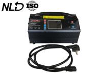China 1200W LiPo LiHV 2S 3S 6S Lithium Battery Charger Dual Channels 110V 220V 25A for sale