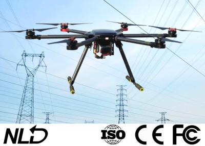 China Unmanned 2-4mm Rope 5KG 6 Rotors Aerial Inspection Drone for sale