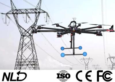 China 8 Axis 1500m Powerline Drone Unmanned Aerial Vehicle For Overhead Line Construction for sale