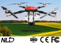 China UAV 10 Litre 2000m Drone Fertilizer Sprayer With FPV Camera for sale