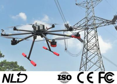 China CE UAV DJI NAZA Powerline Drone For Transmission Line Cable Construction for sale