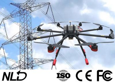 China 8 Spirals Wing Construction Power Line Drone Maximum Tension 8kg for sale