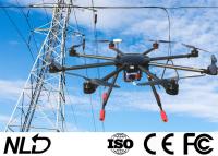 China Horizontal Folding Powerline Drone 0-1000m Flight Height for sale
