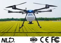 China 6 Rotors Agricultural Fertilizer Spraying Drone Flying Distance 5000m Remote Control for sale