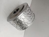 China Metallic Steel Embossing Roller With 45# Seamless Pipe , Knurling Roller for sale