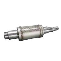 China Dynamic Balance G2.5 Certified 42CrMo4 Forged Alloy Steel Embossing Roller for High-Speed 3000 RPM Applications for sale