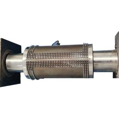 China Grain Pattern Steel Embossing Roller with High Precision Tolerance ±0.01mm and Heat Treated Polished Surface for sale