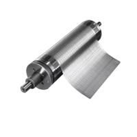 China Customized Seemless Steel Embossing Roller For Wallcovering for sale