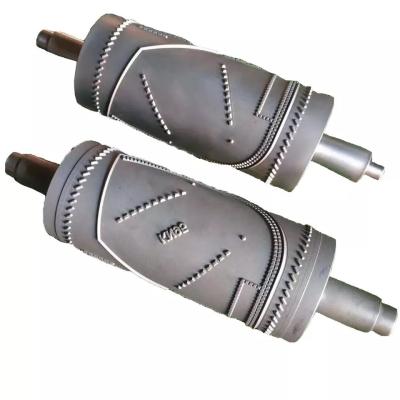 China High Wear Resistance Steel Embossing Roller with Mirror or Matte Finish in 100mm - 500mm Diameter for sale