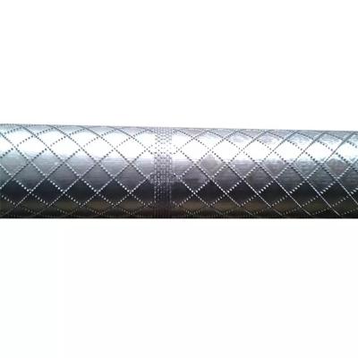 China High Wear Resistance Emboss Cylinder Steel Embossing Roller For Leather Machine for sale