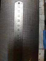 China Engrave Pattern Stainless Pipe Embossing Machine Mould For Glass Embossed Roller for sale