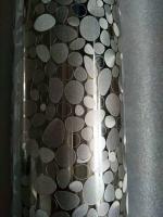 China International Standard Leather Embossing Roller , PVC Carpet Roller for Customized engrave pattern for sale