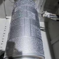 China Surface Hardness HV1100/HRC62 Embossing Steel Roller Durable and Long Lasting for Shipping Method By Air for sale
