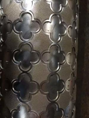 China Laser Engraved Leather Embossing Roller with Long Service Life and Customizable Size for PVC, PE, PP, ABS Materials for sale