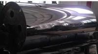 China Customized Big Size Mirror Emboss Roller For Coating Cloth Machine for sale
