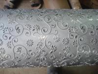 China International Standard Leather Embossing Roller , PVC Carpet Roller for Customized engrave pattern for sale