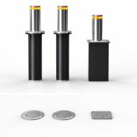 China 304 Stainless Steel Automatic Rising Bollards 600mm Height For Government Buildings for sale