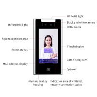 China Wall Mount / Pole Mount Face Recognition Access Control Terminal for Office Buildings for sale