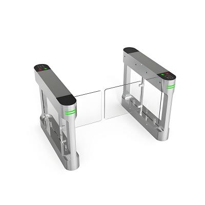 China Fast Passing Swing Turnstile Access Gate , IC Card Access Control Turnstile Gate For Campus Entrances for sale