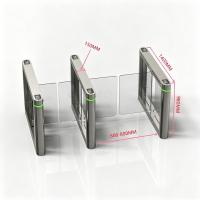 China Curved Swing Gate Access Control Turnstile Gate  For Corporate Entrances for sale