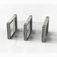 China Curved Swing Gate Access Control Turnstile Gate  For Corporate Entrances for sale