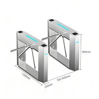 China Smart Tripod Turnstile Gate Access Control RFID Pedestrian Security Entrance System for sale