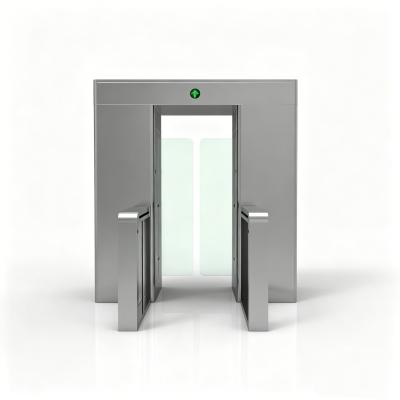 China SUS304 Stainless Steel Full Height Turnstile Anti Tailgating For Logistics Parks for sale