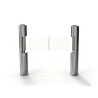 China Pedestal Swing Turnstile Gate Floor Mounted RFID Turnstile Gate For Business Centers for sale