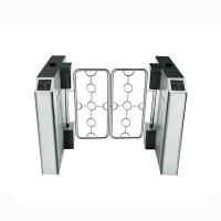 China Durable High Security Swing Gate Turnstile Anti Climb with Heavy Duty Chassis for sale