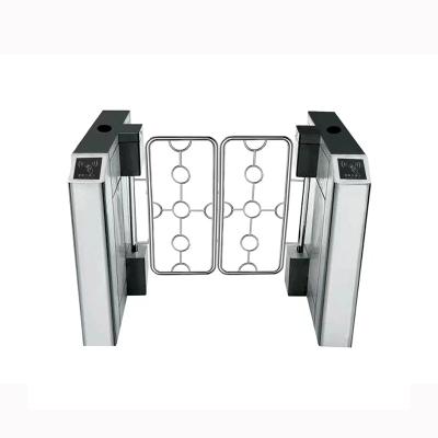 China Durable High Security Swing Gate Turnstile Anti Climb with Heavy Duty Chassis for sale