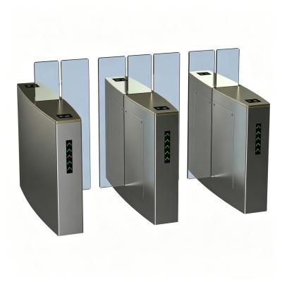 China Sliding Flap Barrier Gate Entrance Anti Climbing For Corporate Lobbies for sale