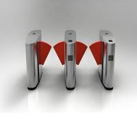 China Custom Flap Barrier Gate Anti Tailgating For Scenic Area Fast Access Control for sale