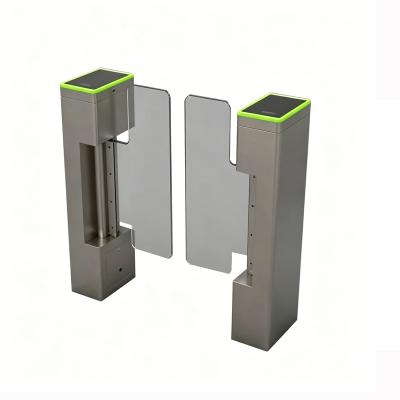 China 1.0mm Thickness Swing Arm Barrier , 304 Stainless Steel Turnstile Gate for sale