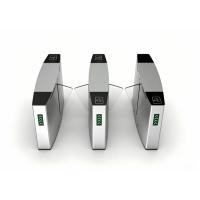 China Luxury Square Flap Barrier Access Control System For Airport / Subway Station for sale