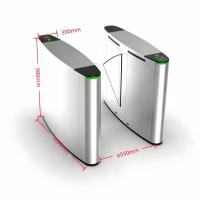 China Retractable Flap Barrier Gate Anti Tailgating For Secure Entry Control for sale