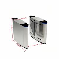 China Easy Installation RFID Card Reader Turnstile Anti Tailgating For Heavy Traffic for sale