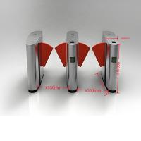 China Custom Flap Barrier Gate Anti Tailgating For Scenic Area Fast Access Control for sale