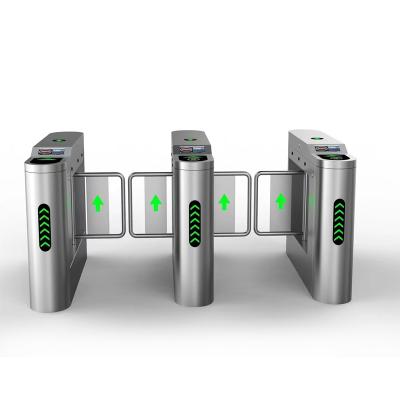 China Scenic Area Swing Turnstile Gate Bidirectional Access Control With RFID Ticket Checking for sale