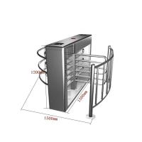 China One Way / Two Way Half Height Turnstile Gate For Government Buildings for sale