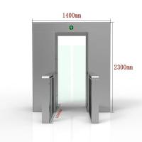 China SUS304 Stainless Steel Full Height Turnstile Anti Tailgating For Logistics Parks for sale
