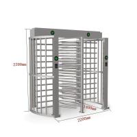 China Dual Door Full Height Turnstile Manufacturers For Gym Access Control for sale