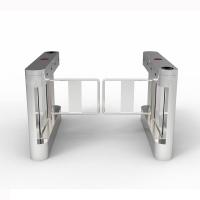 China Small Swing Gate Turnstile , RFID Access Control Turnstile Gate For Commercial Entrances for sale