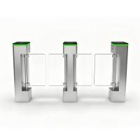 China Stainless Steel Swing Barrier Turnstile Gate With Face Recognition for sale